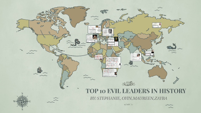 TOP 10 EVIL LEADERS IN HISTORY by stephi banks on Prezi