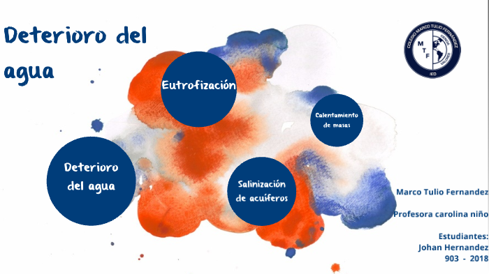 deterioro del agua by Johan danilo Hernandez Garcia on Prezi