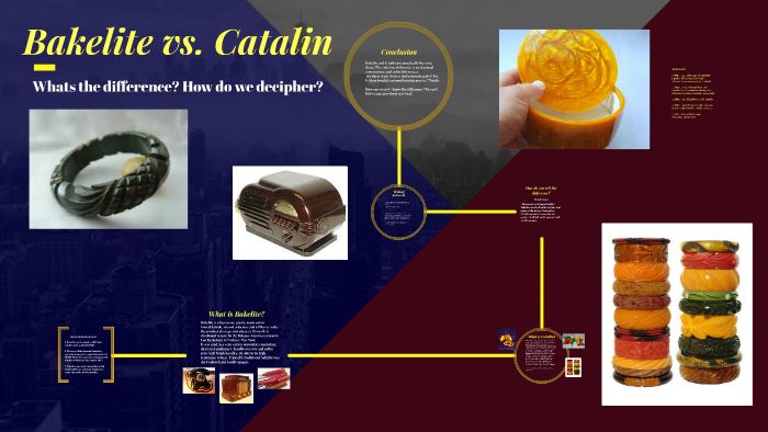 Bakelite vs. Catalin by Megan Flynn on Prezi