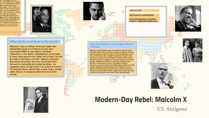 Malcolm X v.s. Antigone by Malayna Valree on Prezi
