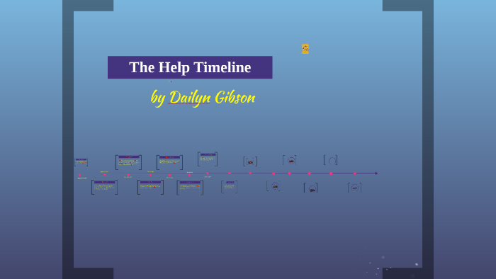 The Help Timeline. by dailyn gibson on Prezi