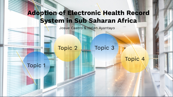 Adoption of Electronic Health Record System in Sub-Suharan Africa by ...