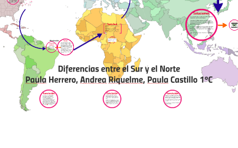 Diferencias entre el Sur y el Norte by paula olivera on Prezi