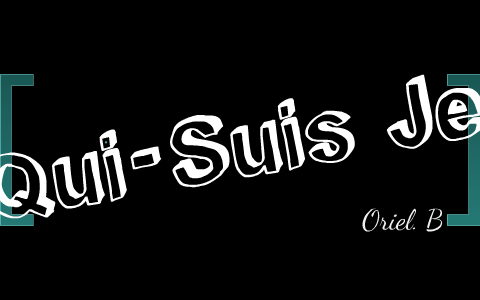 Qui-Suis Je - 805 - Oriel by Oriel Balmer