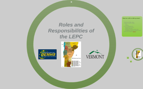 Roles and Responsibilities of the LEPC by Meghan Kennedy on Prezi