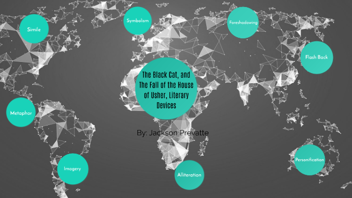 The Black Cat and The Fall of the House of Usher Literary Devices by ...