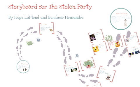 Storyboard for The Stolen Party by Hope LaMond on Prezi