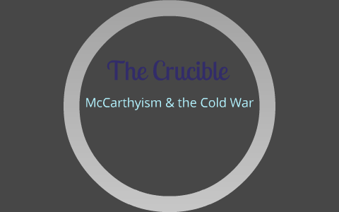 The Crucible: The Cold War & McCarthyism by Jessie Law on Prezi