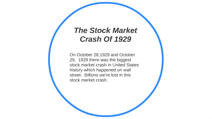 The stock market crash of 1929 by Evan Menard on Prezi