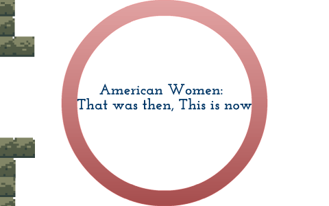 American Women: That was then, This is now by Nathan Gantt on Prezi