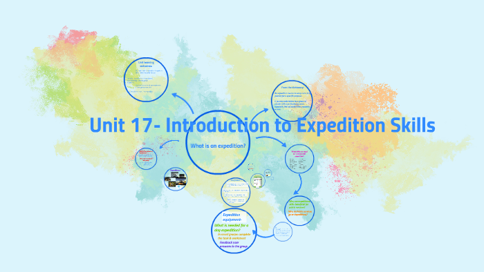 Unit 17- Introduction to Expedition Skills by Jodie Sands on Prezi