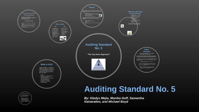 Auditing Standard No. 5 by Mike Boyd on Prezi