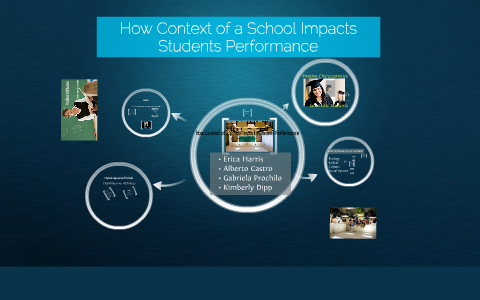 How context of a school Impacts students performance by Alberto Castro ...