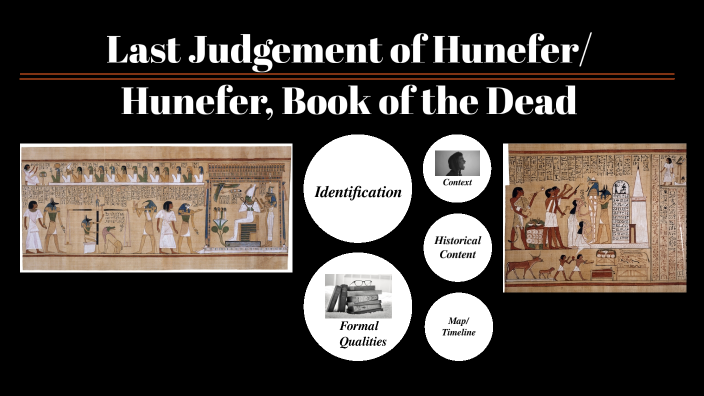 Last Judgment of Hunefer, from his tomb/ Hunefer, Book of the Dead by ...