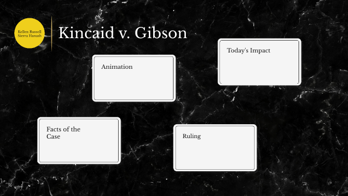 kincaid v gibson by Sierra Hanash on Prezi