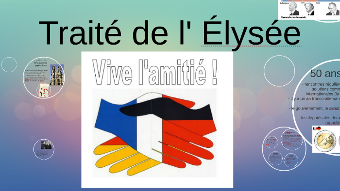 Traité de l' Élysée by Saskia Faust on Prezi