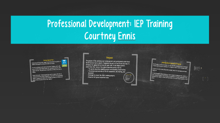 Professional Development: IEP Training by on Prezi
