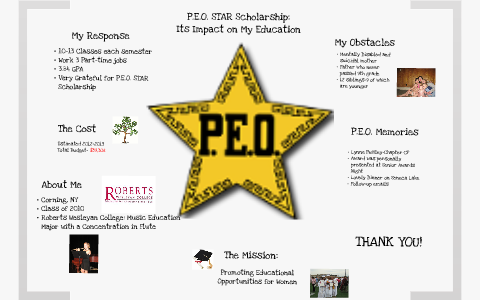 PEO Star Scholarship by Cindy Atwell on Prezi