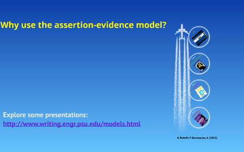 Assertion-Evidence Model by Rodolfo Buensuceso on Prezi