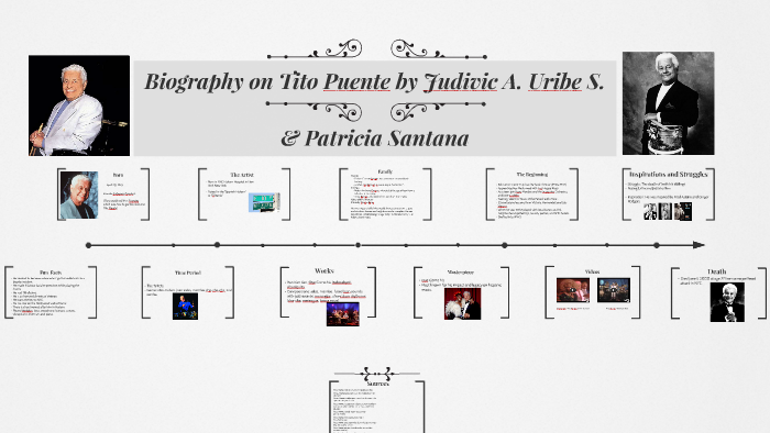 Biography on Tito Puente by Judivic A. Uribe S. by Patricia Santana on ...