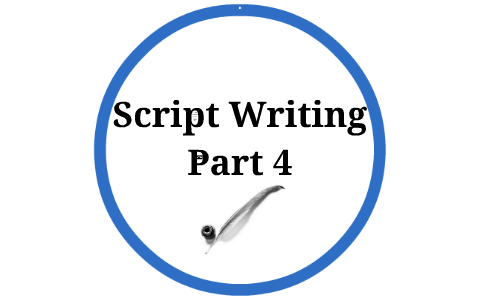 Lesson 21: Script Writing part 4 by Jeff Boyet