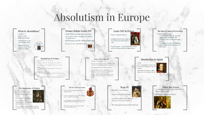 Absolutism in Europe by Adriana Osella on Prezi