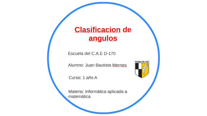 Clasificacion de angulos by Juan Mernes on Prezi