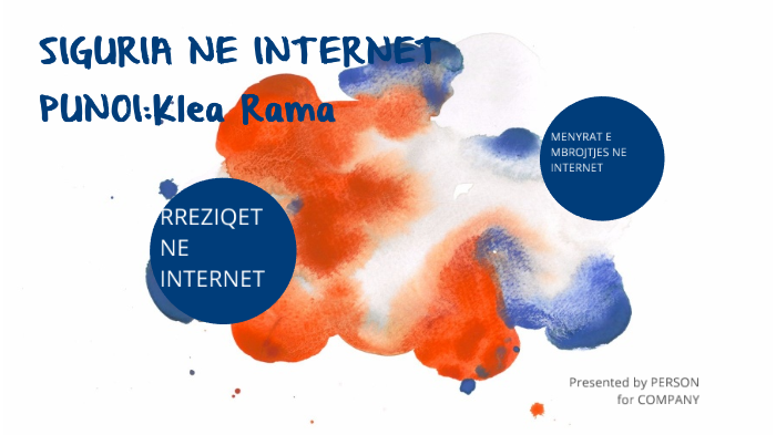 siguria ne internet by klea rama on Prezi