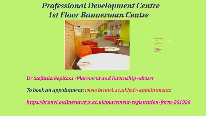 Professional Development Centre (PDC) by on Prezi