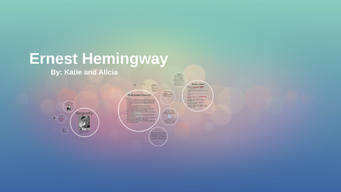 Ernest Hemingway by Alicia Miltner on Prezi