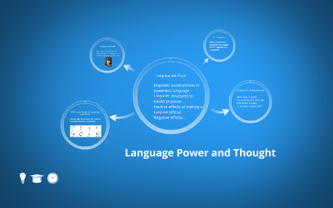 Language Power and Thought by on Prezi