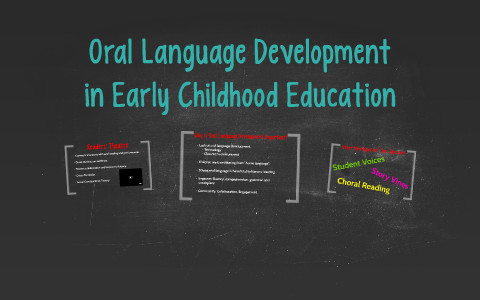 Oral Language Development in Early Childhood Education by Gabrielle ...