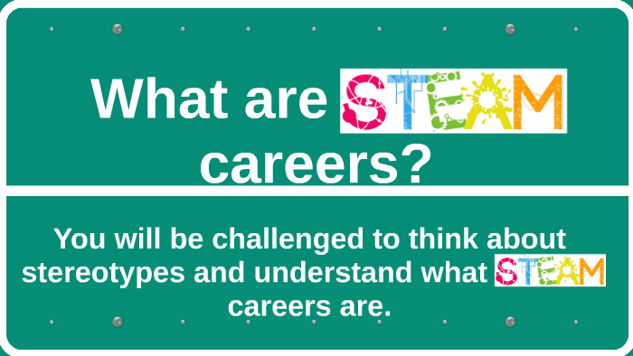 What are STEAM careers? by Thomas Feather on Prezi