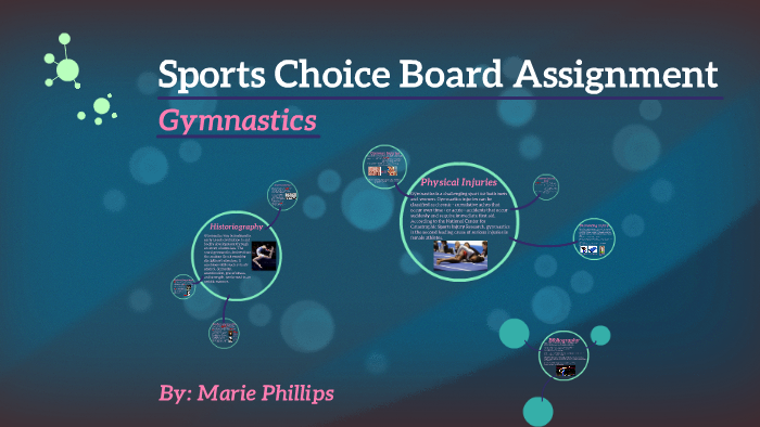 Sports Choice Board Assignment by marie phillips on Prezi