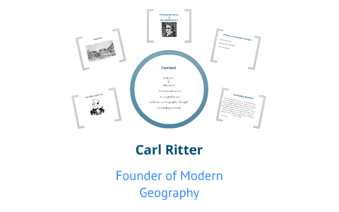 Carl Ritter's Influence on Geographic Thought by Craig Koller on Prezi