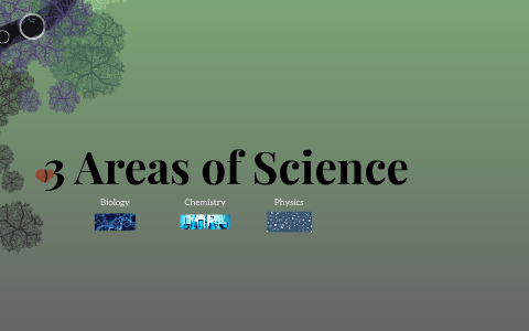 3 Areas of Science by Shira Or on Prezi