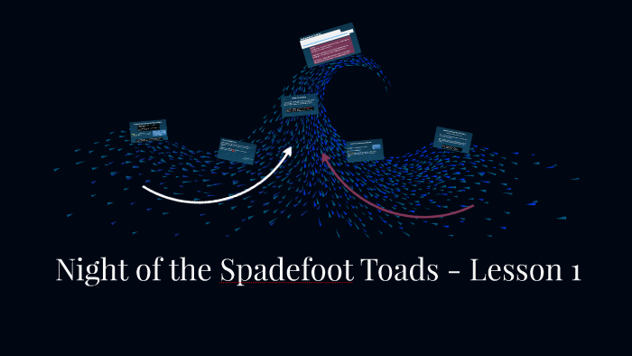 Night of the Spadefoot Toads - Lesson 1 by Ariana De Jesus on Prezi
