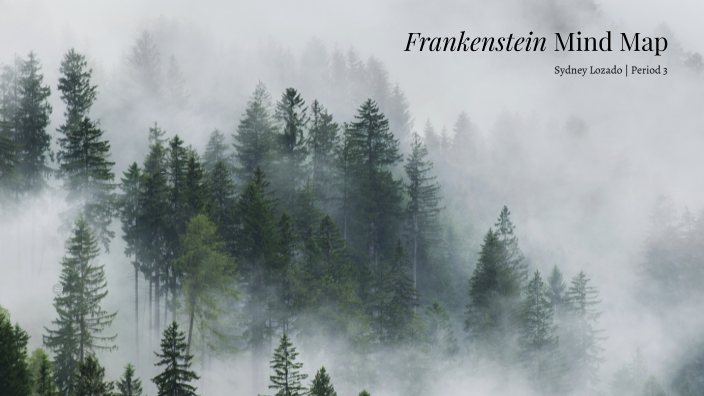 frankenstein mind map by s lozado on Prezi