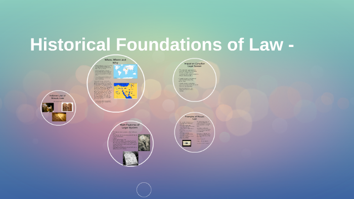 Historical Foundations of Law - Hebrew by sam mastroianni on Prezi