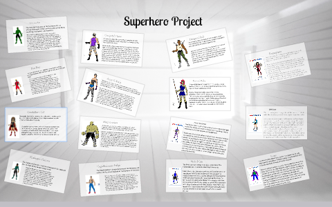 Superhero Project by Kendall Comstock on Prezi