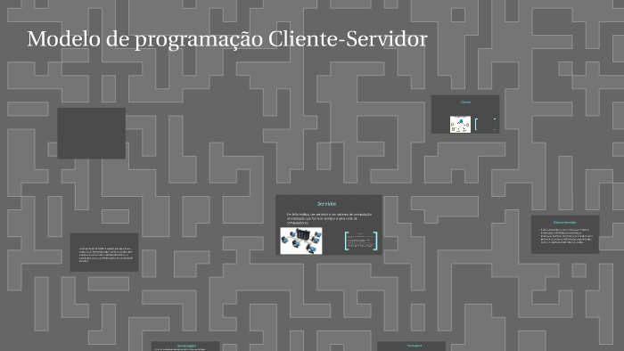 Modelo de programação Cliente-Servidor by daniel vieira on Prezi