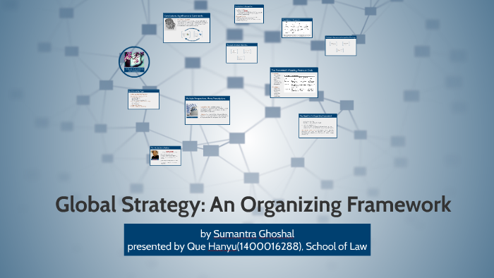 Global Strategy: An Organizing Framework by Emma Granger on Prezi