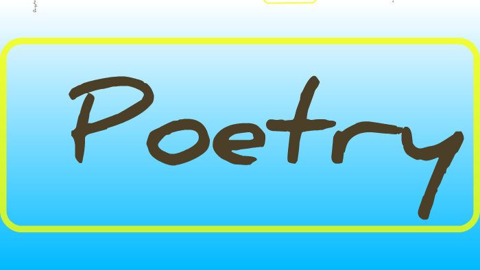 Poetry Unit by Thomas Ratledge