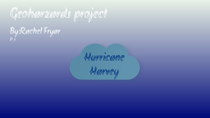 geohazards project by Rachel Fryar _ Student - PantherCreek on Prezi