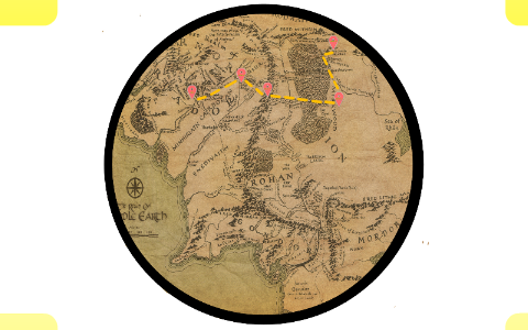 The Hobbit Character Map by Shivam Patel on Prezi
