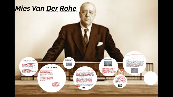 Mies Van Der Rohe by Lisa Valeri on Prezi