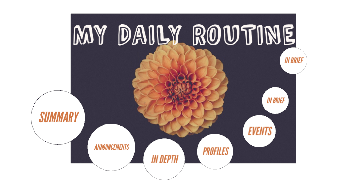 My Daily Routine. by Ana Payares on Prezi