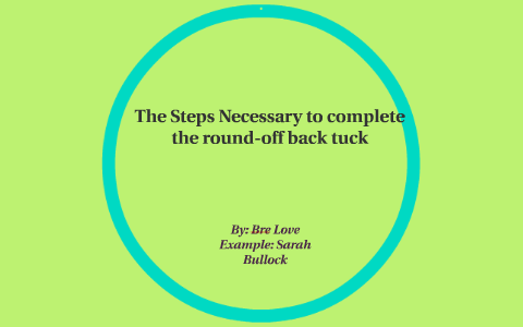 How to do a round-off back tuck by Sarah Bullock on Prezi
