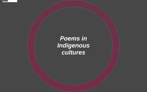 Poems in Indigenous cultures by Mia Thams on Prezi