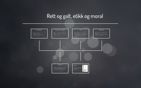 Rett og galt, etikk og moral by Maria Pernela Høyvik on Prezi